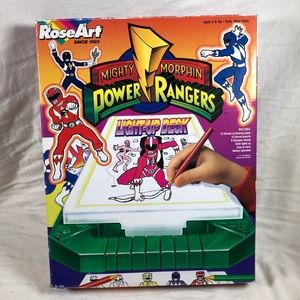 Roseart | Toys | Vintage Power Rangers Light Up Desk Toy | Poshmark